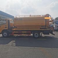 China Efficient 10m³ EV/Diesel Sewage Suction Truck with Clean Water Tank for Municipal Waste Management for sale