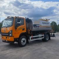 China 7.5CBM High Viscosity Emulsified Modified Asphalt Distributor Truck with Adjustable Spraying Rate for sale