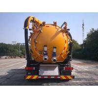 China 10m³ Vacuum Suction Truck for Well Kiln Sludge and Mine Industrial Sewage for sale