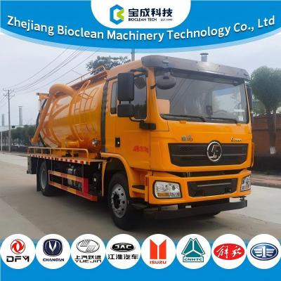China 13000L Vacuum Suction Truck Well Kiln Sludge and Mine Industrial Sewage for sale