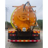 China 13000L Vacuum Suction Truck Well Kiln Sludge and Mine Industrial Sewage for sale
