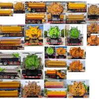 China 4x2 Drive Wheel Vacuum Jetting Truck with 3.1m³ Tank Volume and Vacuum Fecal Suction Pump for sale