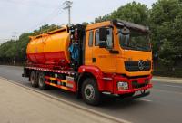 China 9.33 m³ Capacity Vacuum Sewage Truck with High Pressure Jet and 18TONS Gross Weight for Efficient Waste Removal for sale