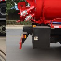 China 9.33 m³ Capacity Vacuum Sewage Truck with High Pressure Jet and 18TONS Gross Weight for Efficient Waste Removal for sale