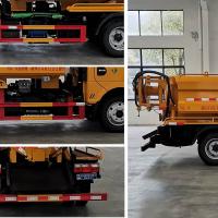 China 18TONS Heavy-Duty Sewage Suction Truck with 11.87 m³ High Efficiency Tanker and 5 Forwards & 1 Reverse Gearbox for sale