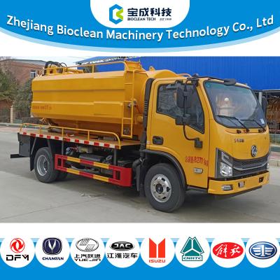 China 3.11m³ Tank Capacity 18TONS Gross Weight Vacuum Fecal Suction Pump Sewage Suction Truck for sale