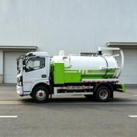 China 5.8m³ Zero Emission Electric Sewage Suction Truck with 140 kWh Battery for Municipal Sewer Cleaning for sale