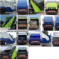 China 25 Ton Pure Electric Compactor Garbage Truck with Zero Emission and Lithium Iron Phosphate Power Battery for sale