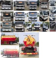 China 12 Ton Heavy-Duty Sewage Vacuum Suction Truck with 8 M3 Tank for sale