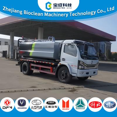 China 8000L Combination Truck for Efficient Sewage and Sludge Suction Truck With Cleaning Tank for sale