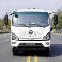 China 4X2 12T futian outdoor vacuum baggerroad electric city road street sweeper truck for sale