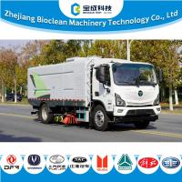 China 4X2 12T futian outdoor vacuum baggerroad electric city road street sweeper truck for sale