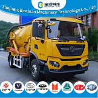 China 9 CBM Tank Dongfeng 4×2 Chassis Construction Washing & Sewage Suction Truck for sale