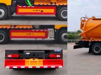 China Heavy Load 25 Ton Vacuum Suction Truck With 16000L Sewage Sludge Transport Truck For Sewer Works for sale