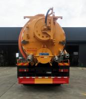 China Custom 25 Ton Jetting Vacuum Combo Truck With Large Capacity Water & Sewage Storage Tanker for sale
