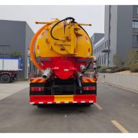 China 25000kgs GVW Sewer Cleaning Truck With High Pressure Flushing & Sewage Suction Combo Vehicle for sale
