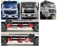 China 18T Garbage Compactor Truck with 18000kg Capacity, Carbon Steel Q235B Box, and 200-400 Liters Fuel Tank for sale
