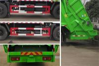 China 18T Garbage Compactor Truck with 18000kg Capacity, Carbon Steel Q235B Box, and 200-400 Liters Fuel Tank for sale