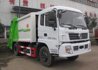 China 18T Garbage Compactor Truck with 18000kg Capacity, Carbon Steel Q235B Box, and 200-400 Liters Fuel Tank for sale
