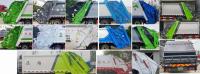 China 18T Garbage Compactor Truck with 18000kg Capacity, Carbon Steel Q235B Box, and 200-400 Liters Fuel Tank for sale