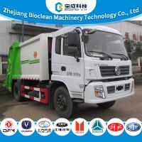 China 18T Garbage Compactor Truck with 18000kg Capacity, Carbon Steel Q235B Box, and 200-400 Liters Fuel Tank for sale