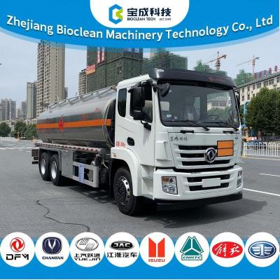 China Heavy-Duty 6x4 19000L Fuel Delivery Tank Truck for Transport oil tanker truck for sale