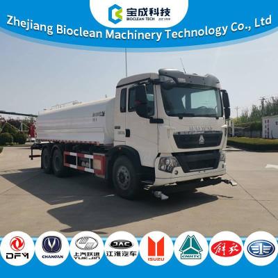 China 25Ton 6×4 Water Sprinkler Truck with 14 Cubic Meters Tank for Road Dust Suppression for sale