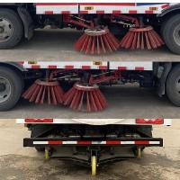 China 7Ton Road Sweeper Truck with China-VI Emission Standard and Cabin Integrated Control Panel for Urban Cleaning for sale