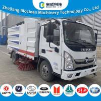 China 7Ton Road Sweeper Truck with China-VI Emission Standard and Cabin Integrated Control Panel for Urban Cleaning for sale