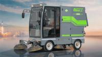 China Four-Wheel 4c Self-Dumping Pure Suction Electric Li Battery Floor Street Sweeper for sale