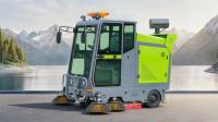 China Brushes Electric Ride-on Road Sweeper, Street & Park Floor Cleaning Machine for sale
