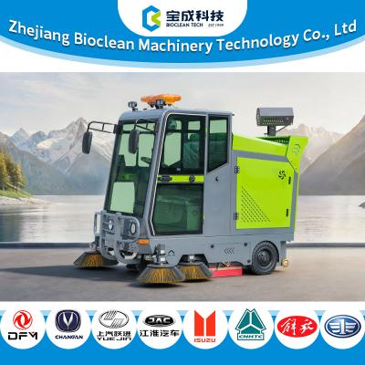 China Brushes Electric Ride-on Road Sweeper, Street & Park Floor Cleaning Machine for sale