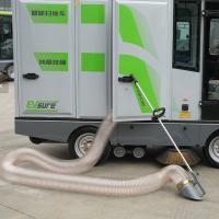 China Four-Wheel Pure Vacuum Road Sweeper with Single 240L Bin Hopper for sale