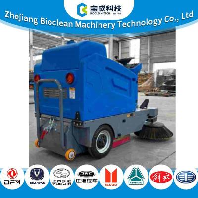 China Ride-on Sweeper with 1360mm Sweeping Width and 8000m2/h Working Efficiency - Intelligent Control System Electric Road Sweeper for sale