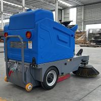 China Ride-on Sweeper with 1360mm Sweeping Width and 8000m2/h Working Efficiency - Intelligent Control System Electric Road Sweeper for sale