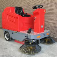 China Ride-on Sweeper with 1360mm Sweeping Width and 8000m2/h Working Efficiency - Intelligent Control System Electric Road Sweeper for sale