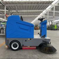 China Ride-on Sweeper with 1360mm Sweeping Width and 8000m2/h Working Efficiency - Intelligent Control System Electric Road Sweeper for sale
