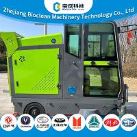 China New 4 Wheel Electric Street Sweeper with 2200mm Sweeping Width, 200L Dustbin Capacity, and Intelligent Control System for sale