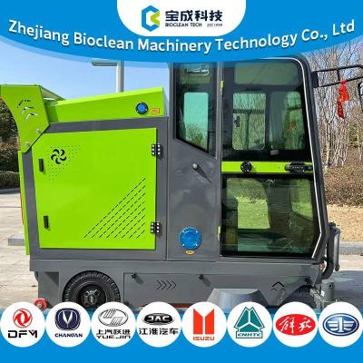 China New 4 Wheel Electric Street Sweeper with 2200mm Sweeping Width, 200L Dustbin Capacity, and Intelligent Control System for sale