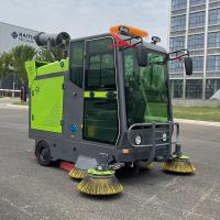 China Premium 4 Wheel 5-Brush Ride-on Electric Road Sweeper with 2200mm Sweeping Width, 200L Dustbin Capacity, and Intelligent Control System for sale