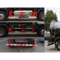 China 11000L CNG & LNG Fecal Septic Vacuum Suction Truck with Stainless Steel 304 Tank for sale