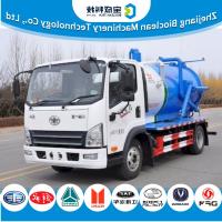 China OEM Factory 5030L Capacity Fecal & Septic Vacuum Suction Truck with EU-Standard Engine and 6mm Carbon Steel Tank for sale