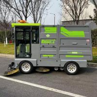 China 100% Electric Four-wheel European Dump Pure Suction Ride-on Sweeper, Powerful Vacuum Cleaning for sale