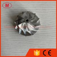 China GT15-25 6+6 blades 44.17/63.50mm turbo milling/aluminum 2618/billet compressor wheel for sale