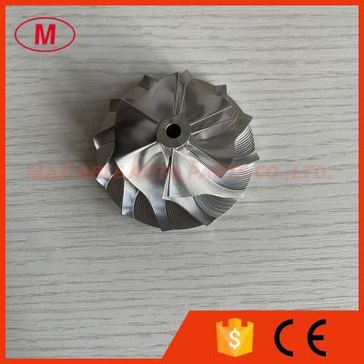China GT15-25 6+6 blades 44.17/63.50mm turbo milling/aluminum 2618/billet compressor wheel for sale