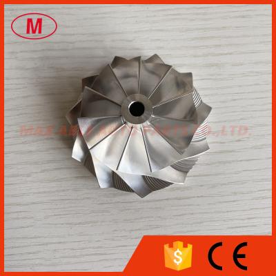 China TD05H 54.06/71.40mm 11+0 blades Performance,GT30 profile,Standard Blade turbo aluminum 2618/billet compressor wheel for sale