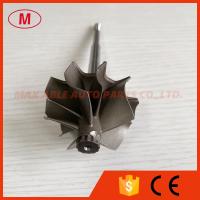 China GT2860R 5+5 blades 46.95/53.7mm 109mm ball bearing turbine shaft /turbine wheel/turbo wheel for sale