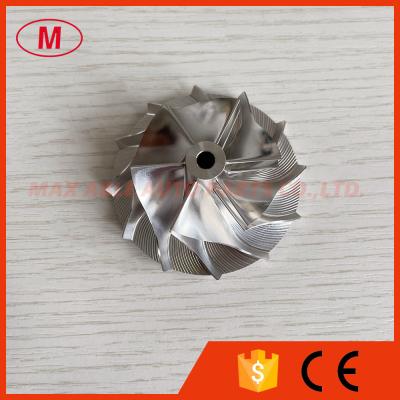 China CT10 42.50/61.00mm 17291-0L020HF 6+6 blades turbo milling/aluminum 2618/billet compressor wheel for Upgrade 17201-0L020 for sale