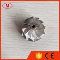 China RHF4 41.50/50.00mm 11+0 blades Turbocharger milling/aluminum 2618/billet compressor wheel for sale
