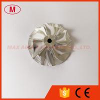China T04E 442293-0015 50.85/74.99mm 6+6 blades turbocharger aluminum 2618/milling/billet compressor wheel for 465225-0002 for sale